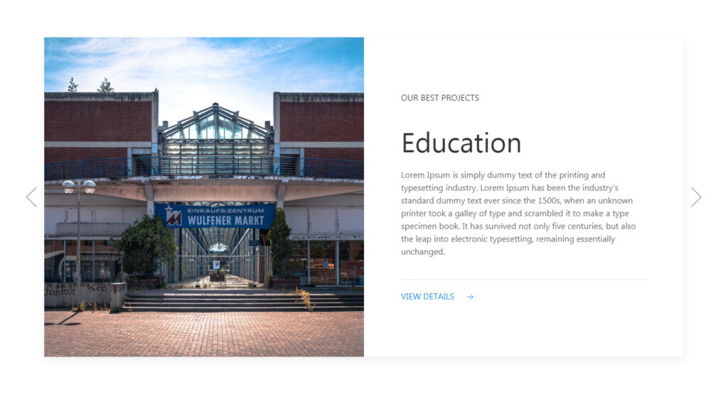 UIkit 3 Simple Counter Section – UIkitBase